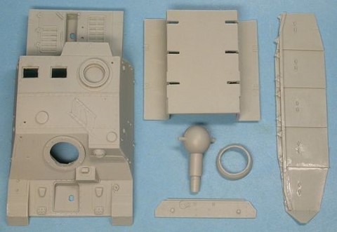 Sturmpanzer IV Brummbar base Tamiya
